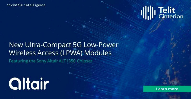 TELIT CINTERION EXPANDS 5G LPWA MODULE PORTFOLIO | Industry-Asia